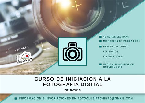 Foto Club Ifach Curso de iniciación a la fotografía digital