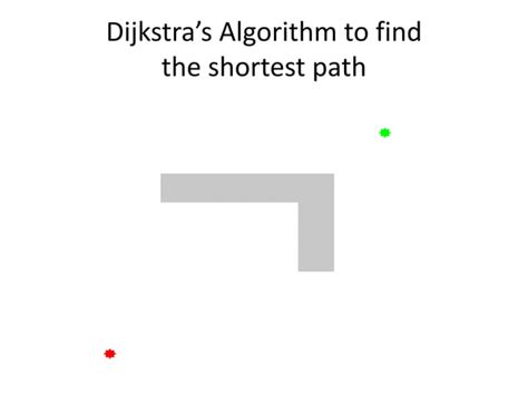 application of dijkstra algorithm in robot path planning