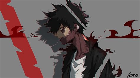 Dabi HD Wallpaper Scars And Blue Eyes By AMO
