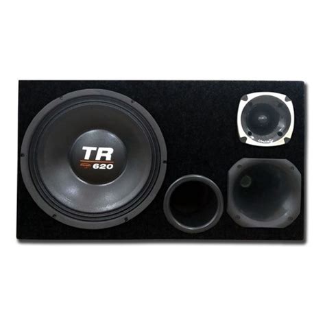Caixa Som Trio 12 Polegadas Dutada Triton Tr 620 4 Ohms Automotivo