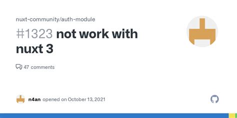 Not Work With Nuxt 3 Issue 1323 Nuxt Community Auth Module GitHub
