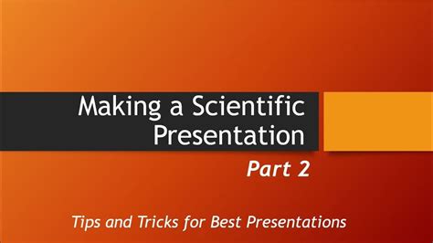 Realizarea Unei Prezentari Stiintifice In Power Point Partea 2 YouTube