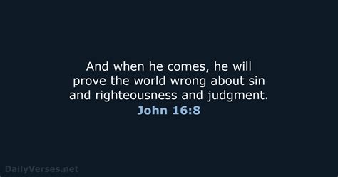 May 18 2024 Bible Verse Of The Day NRSV John 16 8 DailyVerses Net