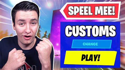 Custom Matchmaking Met Kijkers Speel Mee En Win Fortnite Battle