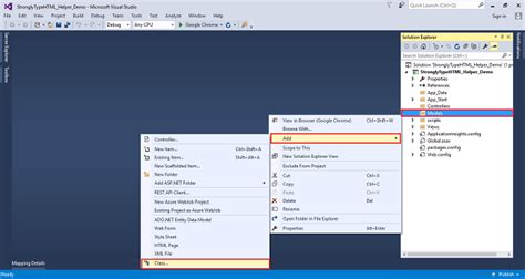 overview of strongly type html helpers in mvc