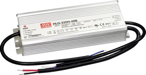 Mean Well HLG 320H 48B LED driver napájecí zdroj pro LED konstantní