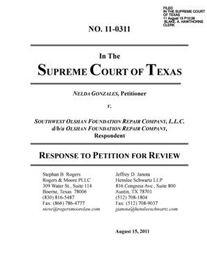 Fillable Online Supreme Courts State Tx 11 August 15 P1038 Supreme