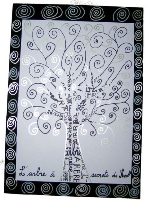 L arbre à secrets Le tour de mes idées Arbre Arts visuels noel