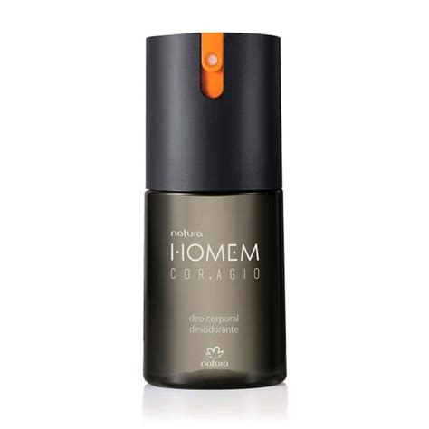 Desodorante Corporal Natura Homem Cor Agio 100 Ml Perfume Masculino