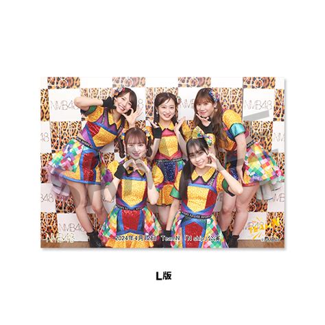 NMB48劇場撮って出し生写真2024年4月12日TeamNN ship公演2LL判クリアファイル付きセット NMB48