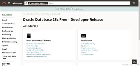 linux安装oracle 23c oracle23c百度网盘 csdn博客