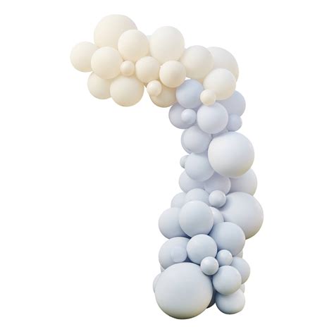 Ginger Ray Nude And Blue Balloon Arch Kit Hobbycraft