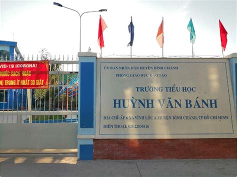 Trường Tiểu Học Huỳnh Văn Bánh Ấp 6 Xã Vĩnh Lộc A Huyện Bình Chánh