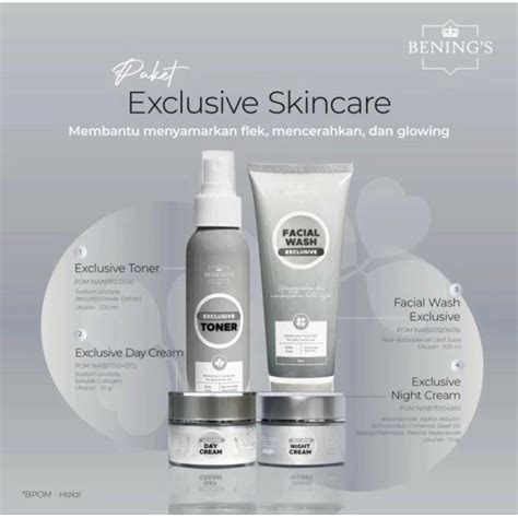 Jual Promo Paket Exclusive Skincare Benings Clinic By Dr Okypratama