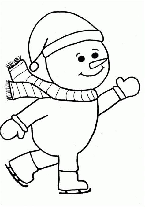 Dibujos De Bienvenido Invierno Para Colorear Mu Ecos De Nieve