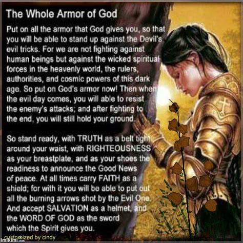 Ephesians 6 13 17 Spiritual Armor