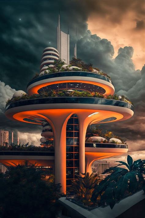 Pin By Antarik Fox On Sci Fi Future House Architecture Design
