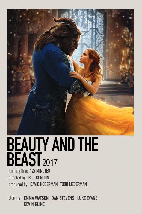 Beauty The Beast 2017 By Jessi Film Posters Vintage Movie Poster