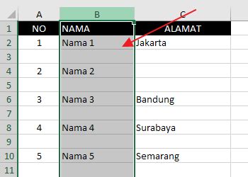 Cara Menghapus Kolom Dan Baris Kosong Di Excel Dengan Mudah Dan Cepat