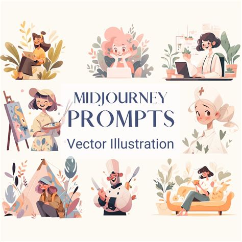 Midjourney Prompts For Clipart Image To U