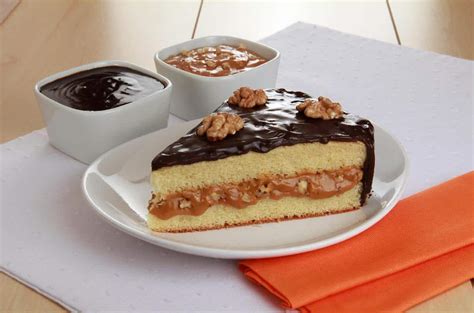Bolo Recheio De Doce De Leite E Nozes Guia Da Cozinha