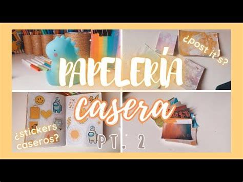 PAPELERÍA CASERA haz tu propia papelería bonita PT 2 Plumones