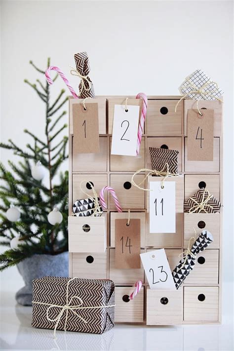 Wie Kann Man Einen Originellen Adventskalender Selber Basteln