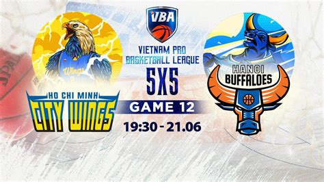 Livestream Ho Chi Minh City Wings Hanoi Buffaloes VBA 2023 YouTube