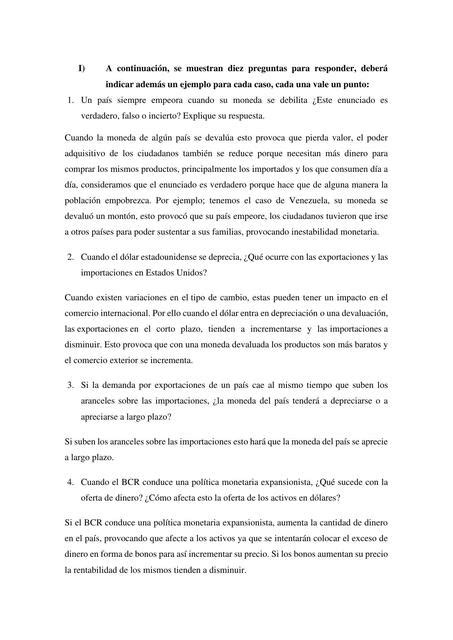 Depreciación Exportación e Importación Victoria Navarro uDocz