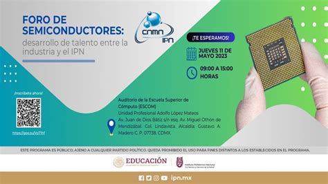 Foro De Semiconductores Desarrollo De Talento Entre La Industria Y El