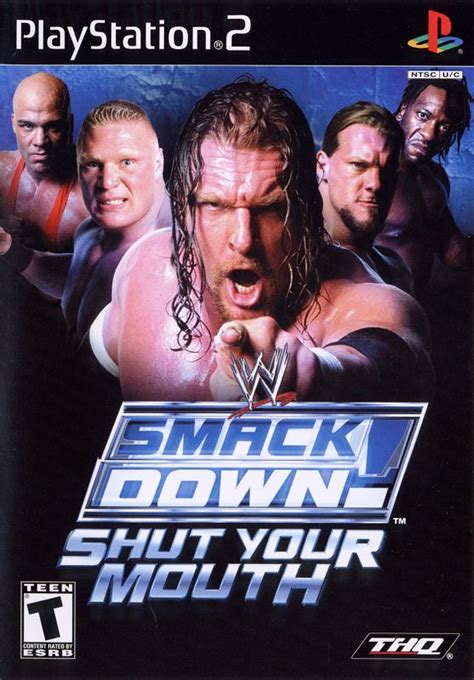 WWE Smackdown Shut Your Mouth Cover Or Packaging Material MobyGames