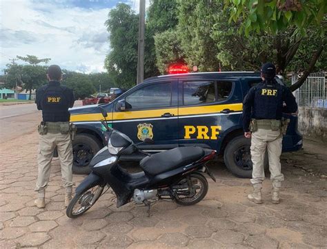 PRF recupera motocicleta roubada no Maranhão em Abel Figueiredo PA