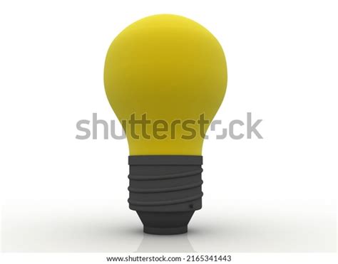 3d Rendering Fluorescent Cfl Lamp Stock Illustration 2165341443