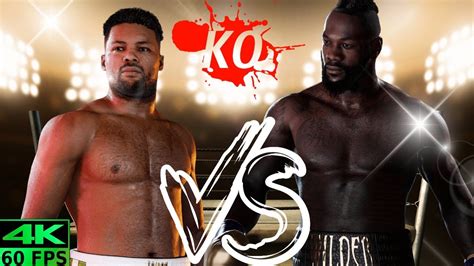 Joe Joyce Vs Deontay Wilder Undisputed Full Fight YouTube