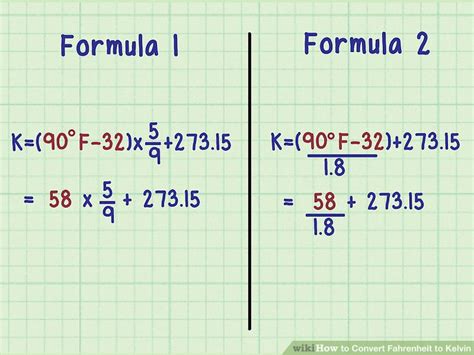 Ways To Convert Fahrenheit To Kelvin Wikihow