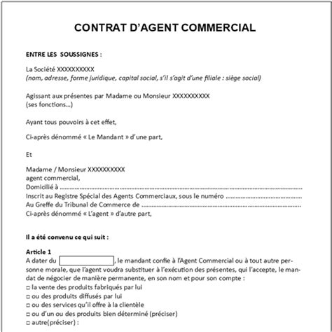 Exemple De Contrat De Partenariat Commercial Gratuit Financial Report