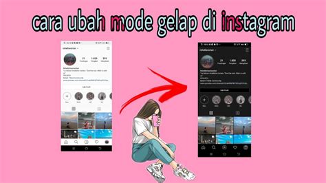CARA AKTIFKAN MODE GELAP INSTAGRAM DI HP ANDROID RohellaVasirian