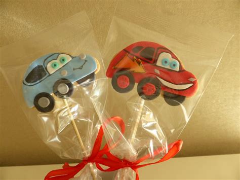 Lightning Mcqueen Disneys Cars Cookies Cakepops Car Cookies Car
