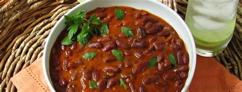 Recette végétarienne Haricots rouges à la tomate menu vegetarien