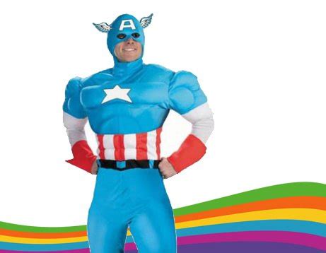 Disfraz de Capitán América Disfraces MF