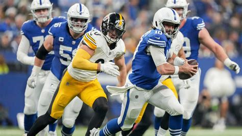 2023 Steelers Season Recall Trubisky Benched As Minshew Throws Three