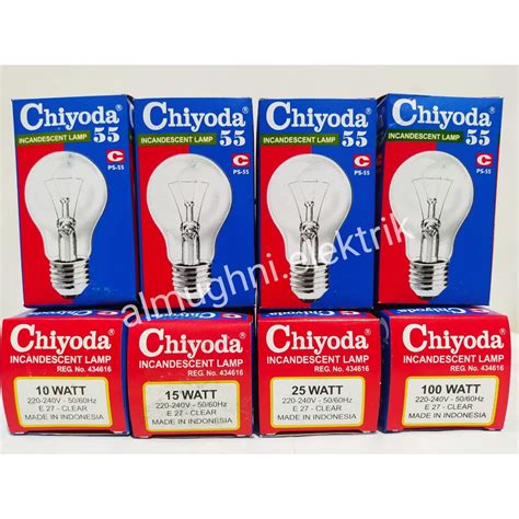Jual LAMPU PIJAR CHIYODA 10 15 25 100 W Dop Chiyoda Lampu Kuning