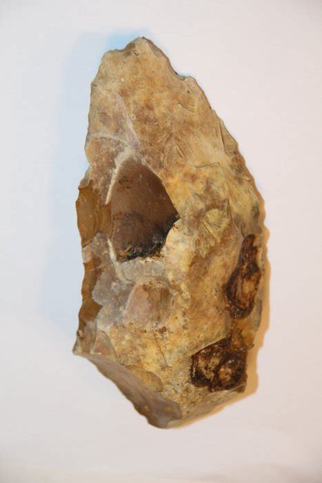 Paleolítico Sílex bifaz 14757 mm Catawiki