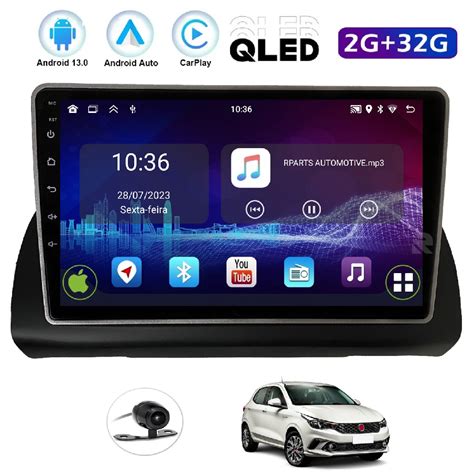 Kit Central Multimidia 9 Polegadas Android Fiat Argo Cronos Shopee Brasil