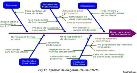 Ejemplo De Diagrama De Causa Y Efecto De Ishikawa Nuevo Ejemplo