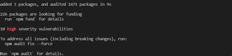 Node Js React Router Dom Doesn T Install All The Packages Stack