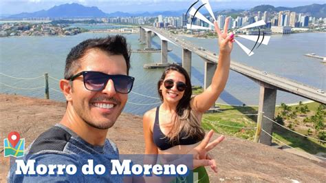 SUBIMOS O MORRO DO MORENO EM VILA VELHA ES A VISTA É DE SURPREENDER