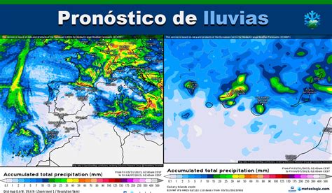 Pronóstico de lluvias a 7 días dónde es más probable que llueva en