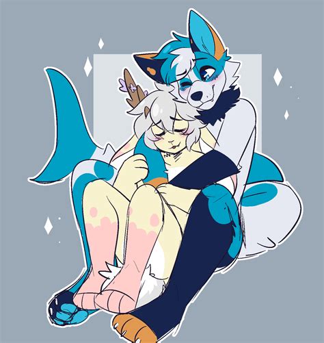 Cuddles Art By Me Fleurfurr On Twitter R Furry