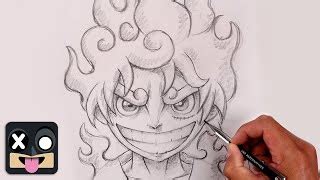 How To Draw Luffy Gear One Piece Doovi